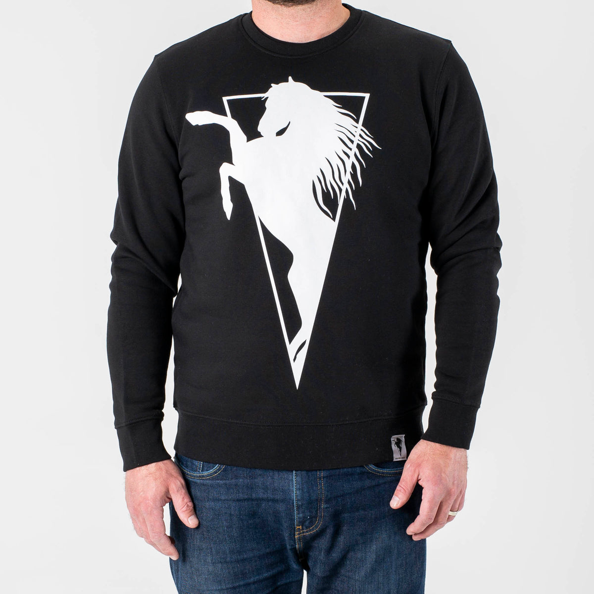R&S Records | New Logo Sweatshirt (Black)